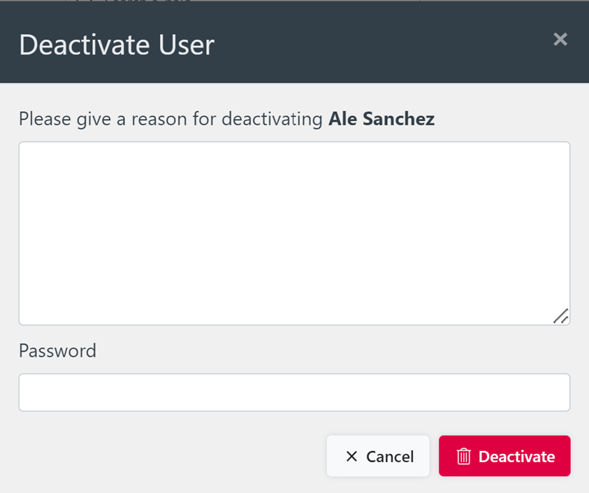 Create, Deactivate and Reactivate Users in e-halo – e-halo