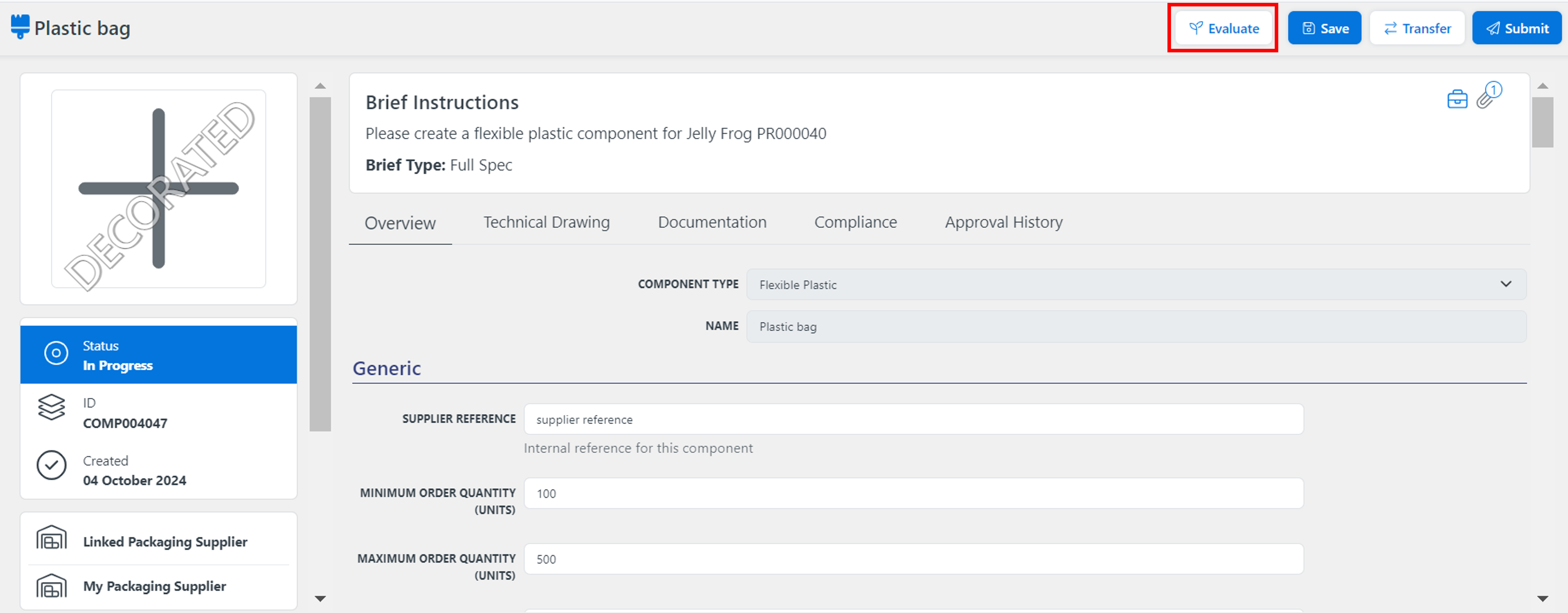 Evaluate a Component – e-halo