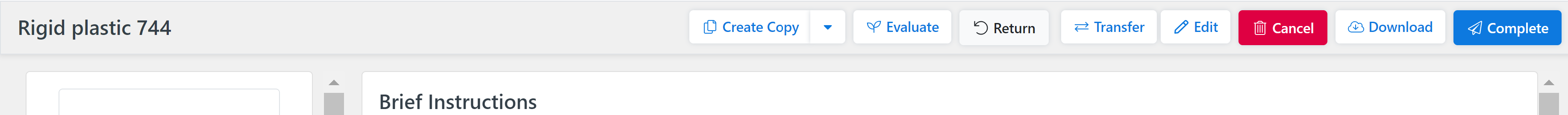 Confirm/Reject a Component (Task) – e-halo