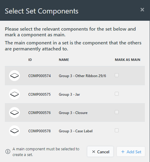 Create Attached Component Groups in a Bill of Materials – e-halo